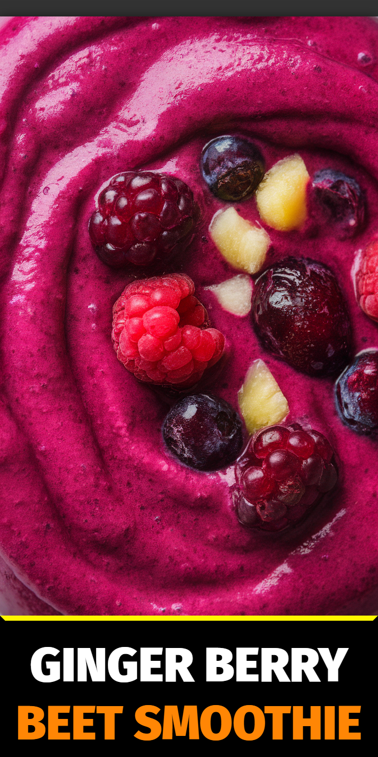 Ginger Berry Beet Smoothie
