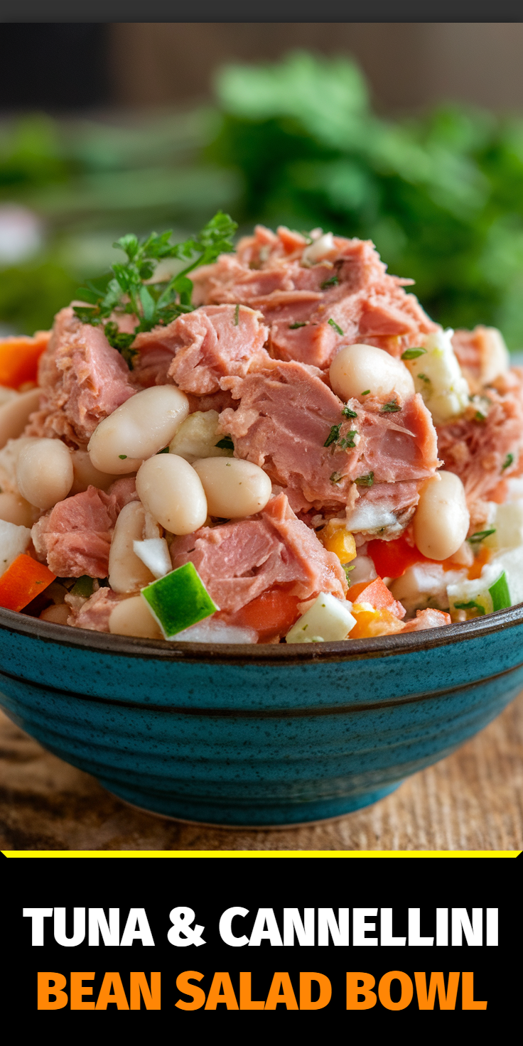 Tuna & Cannellini Bean Salad Bowl