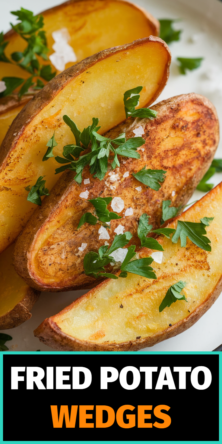 Fried Potato Wedges